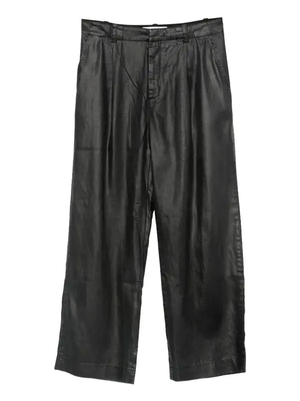 Our Legacy Still Pleated Trousers - Black