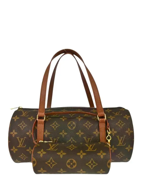 LOUIS VUITTON 1993 30 Papillon Monogram Canvas Tote Bag - Brown