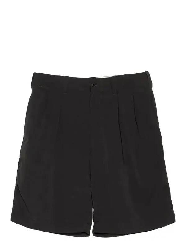 Nanamica Alphadry Double-pleat Shorts - Black