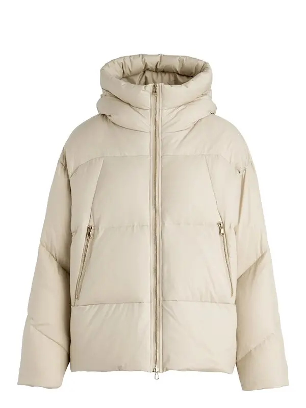 TATRAS Gigi Puffer Coat With Hood - Brown
