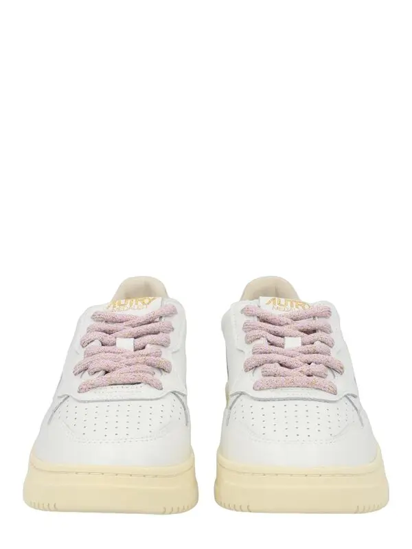 AUTRY Medalist Low-top Leather Sneakers - White