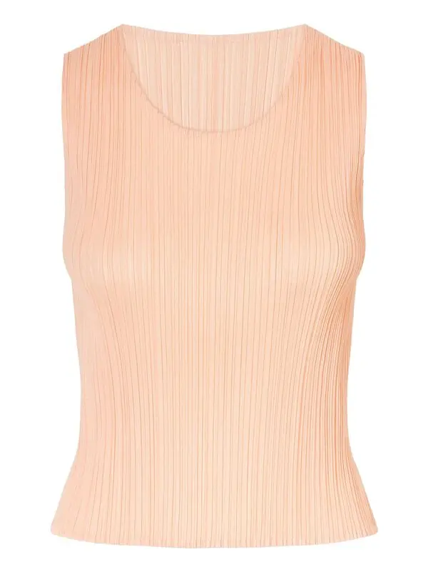 PLEATS PLEASE Issey Miyake Plissé Tank - Orange