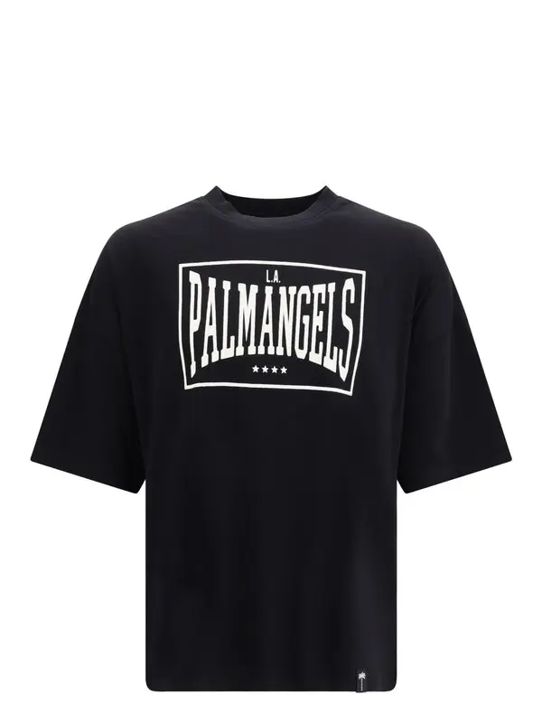 Palm Angels Vintage Box Logo T-shirt - Black