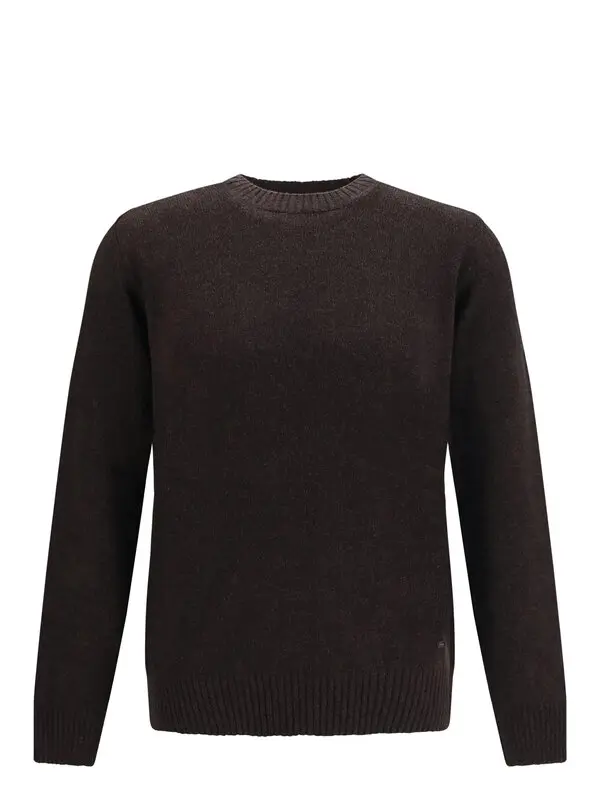 BROOKSFIELD Crewneck Sweater - Brown