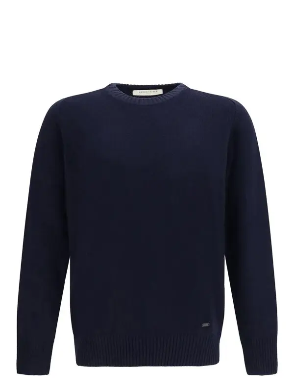 BROOKSFIELD Crewneck Sweater - Blue