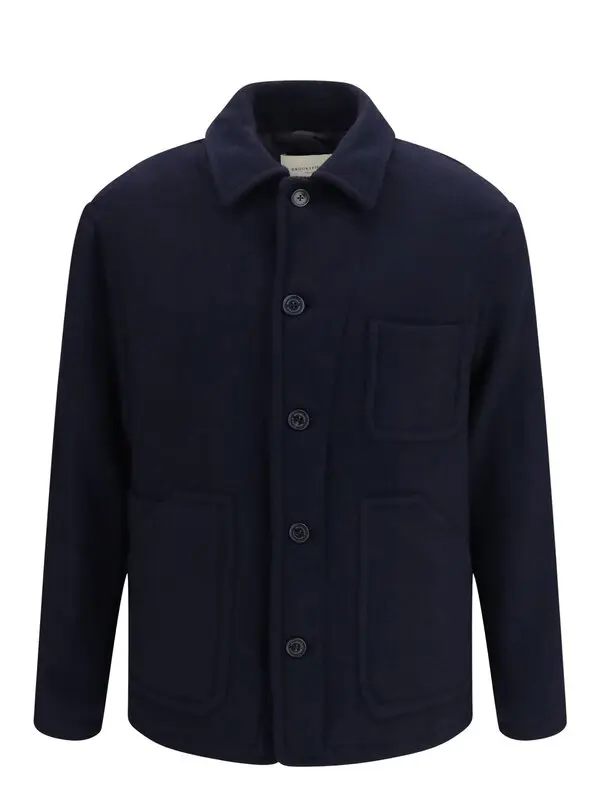 BROOKSFIELD Wool Work Jacket - Blue