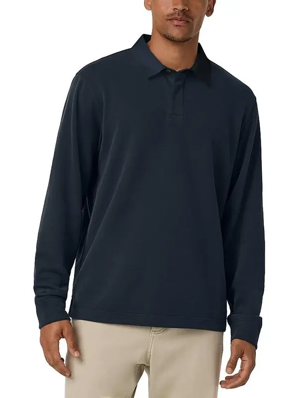 Vuori Cypress Rugby Polo Shirt - Navy
