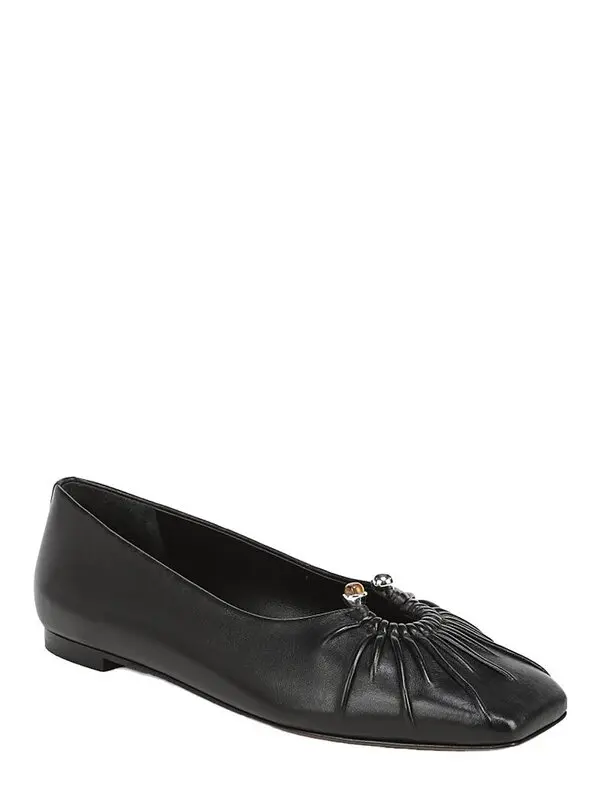 Vince Dany Ballet Flats - Black Nappa