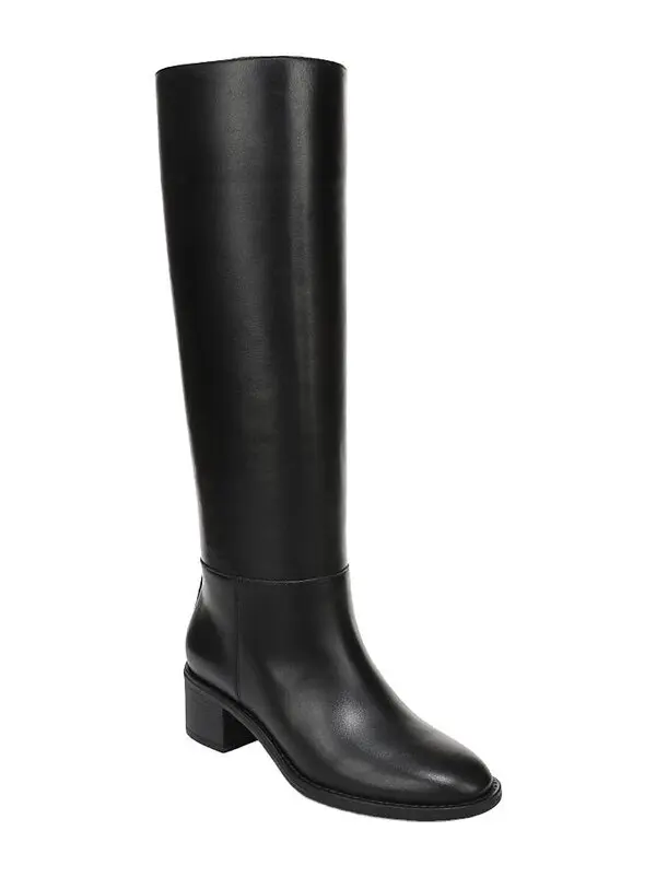 Vince Pace Wide Calf Boots - Black