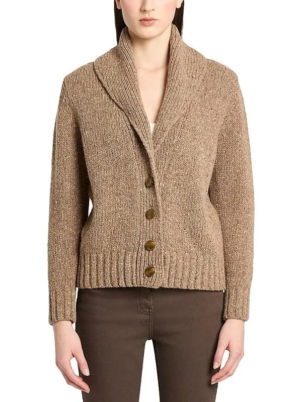 Marella Geode Cardigan - Hazelnut Brown