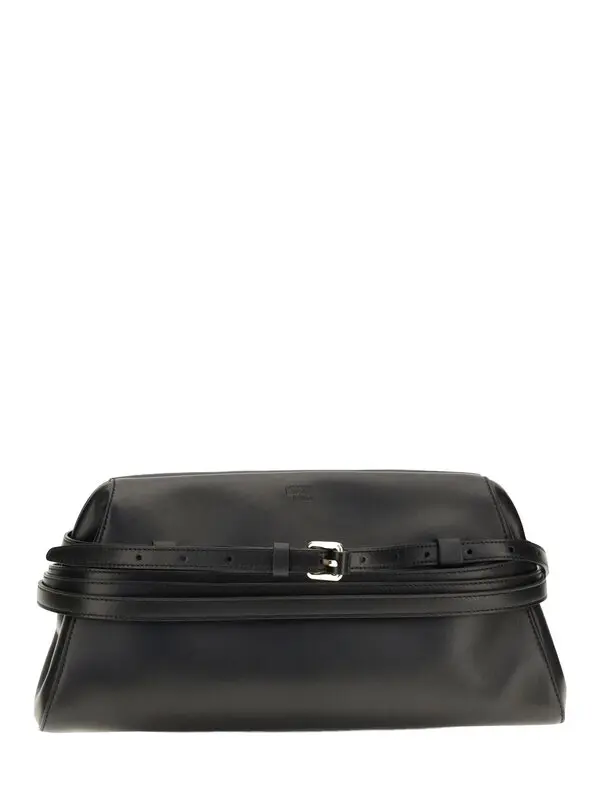 Moschino Handbag Nappa Nero - Black