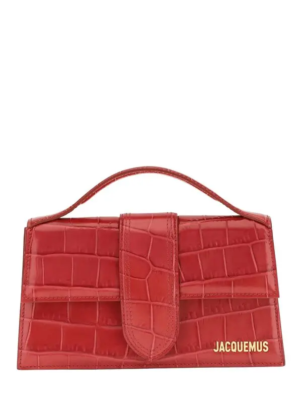 Jacquemus Le Grand Bambino Top Handle Bag - Red