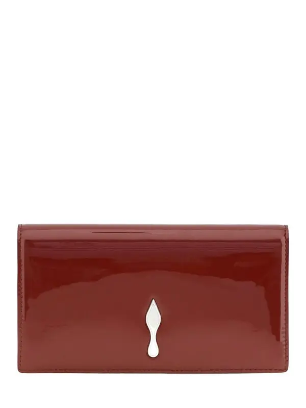 CHRISTIAN LOUBOUTIN Bettina Clutch Patent - Multicolor