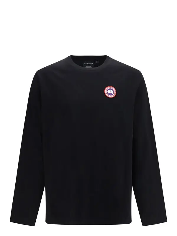 Canada Goose Vantage Long Sleeve T-shirt - Black