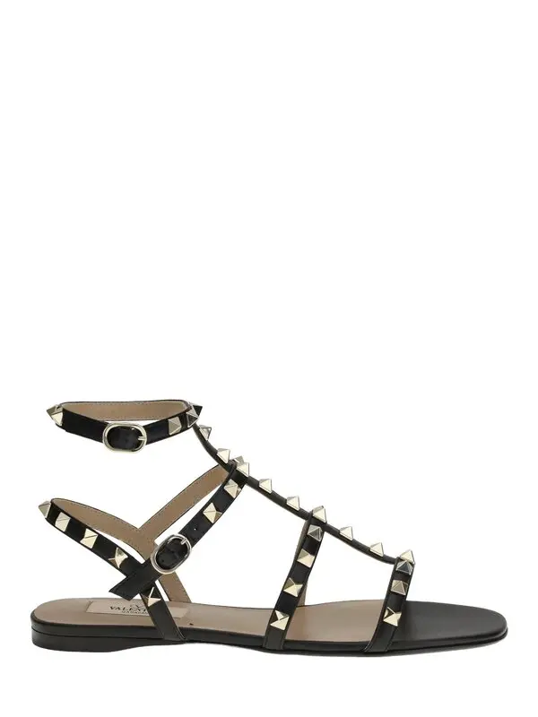 Valentino Garavani Rockstud T. 05 Sandals - Black
