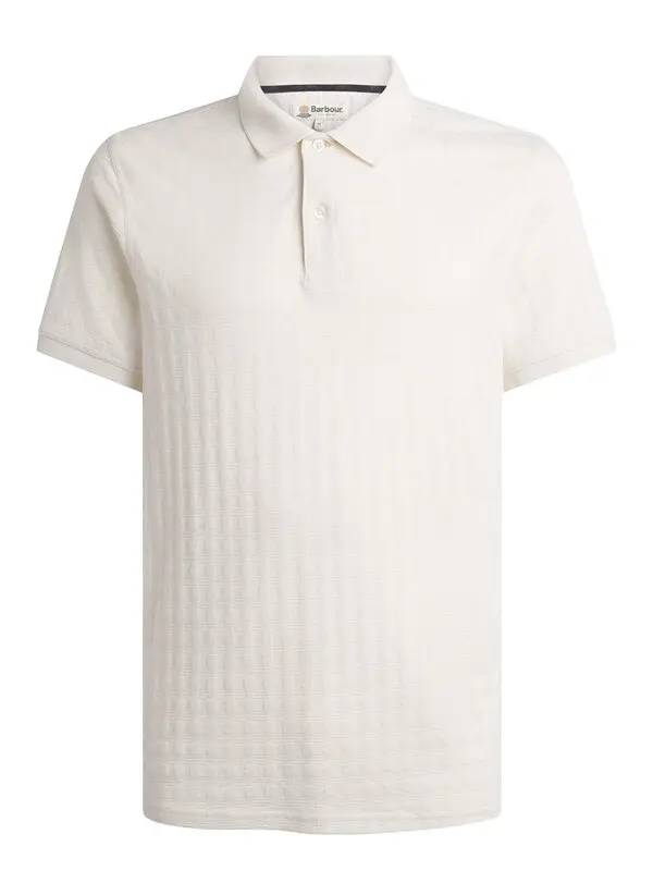 Barbour Faversham Polo Shirt - White