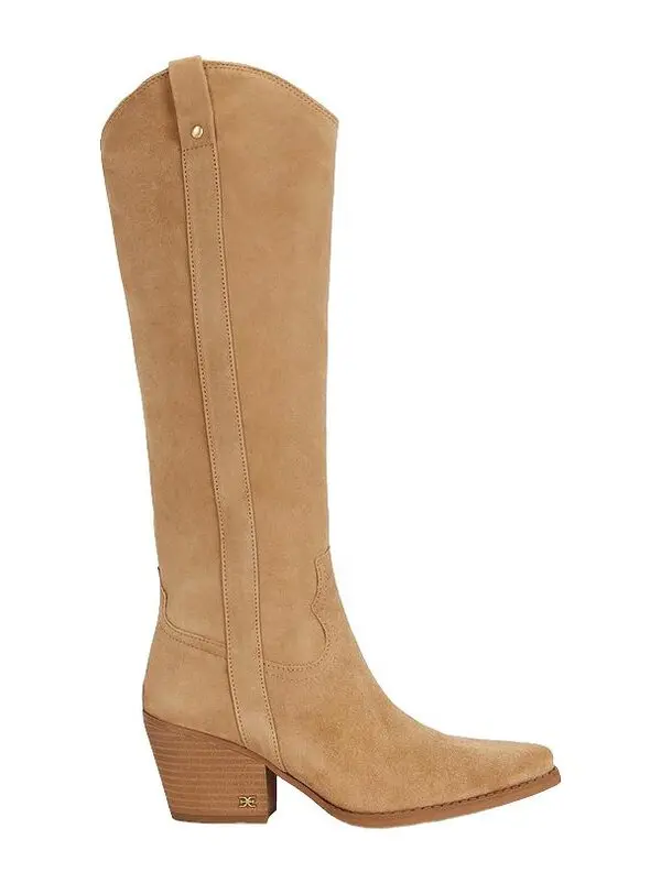 Sam Edelman Wyatt Wide Calf Boot - Cyprus Tan