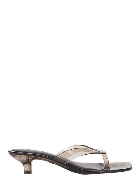 Raye Shelly Pvc Jelly Thong Sandal - Black