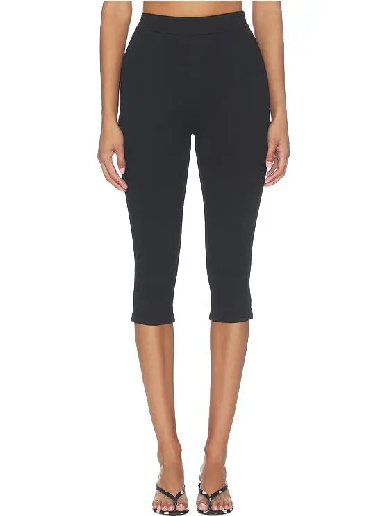 ALIGNE Savannah Pedal Pusher Trousers - Black