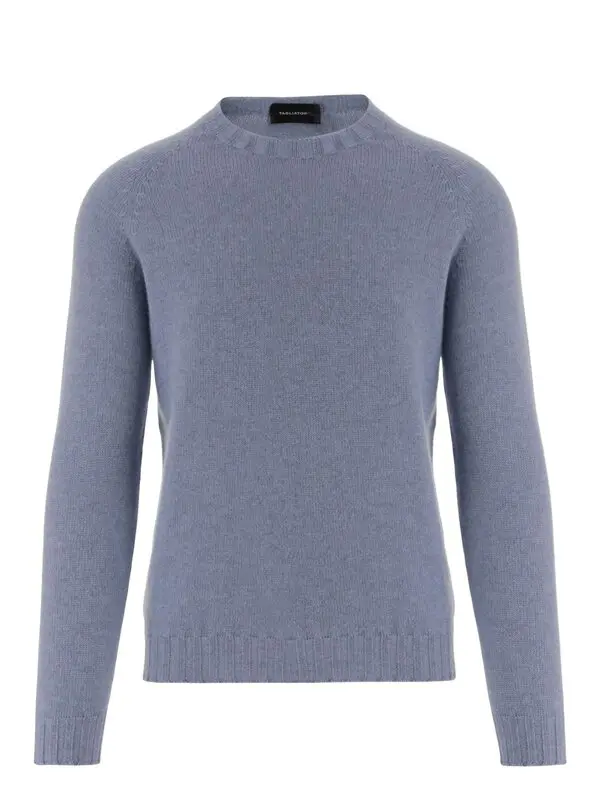 Tagliatore Long-sleeved Sweater - Gray