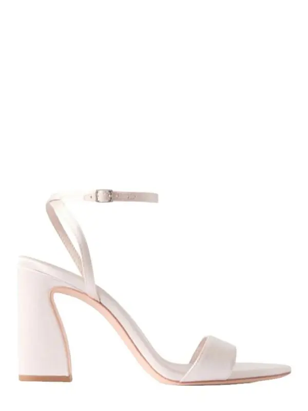 LOEFFLER RANDALL Satin High Heel Sandals - No