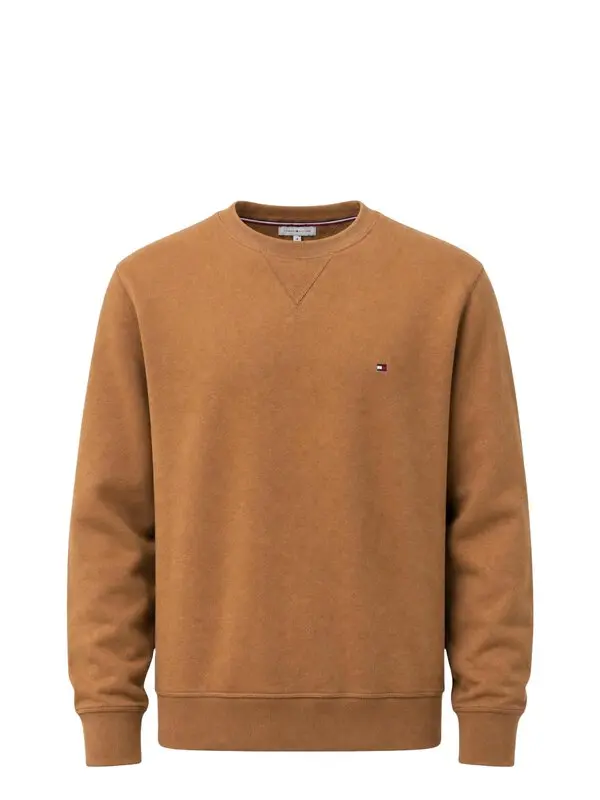 Tommy Hilfiger Crew Neck Sweatshirt - Brown
