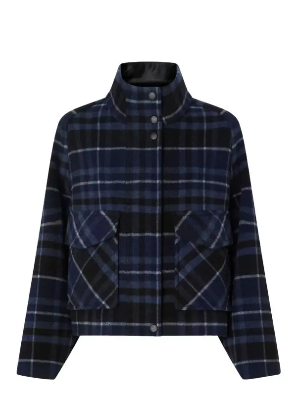 Pinko Double-layered Pea Coat - Black