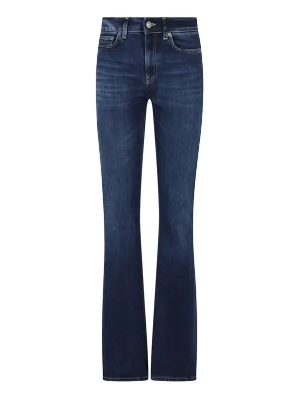 DONDUP Flared Jeans - Indaco