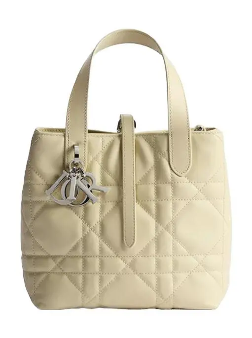 Dior Small Toujours Vertical Tote Bag - Nude