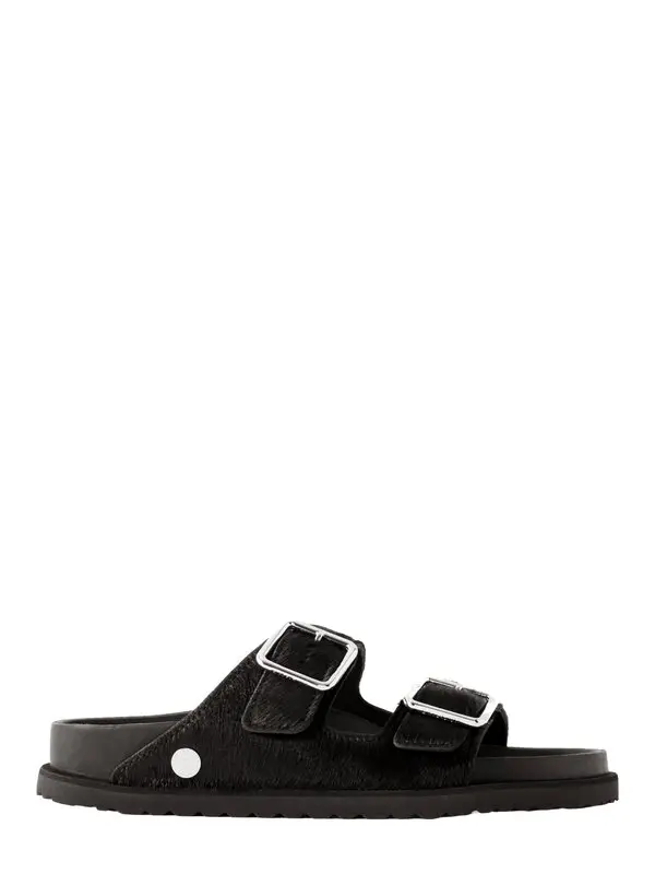 BIRKENSTOCK Arizona Pony Hair Sandals - Black