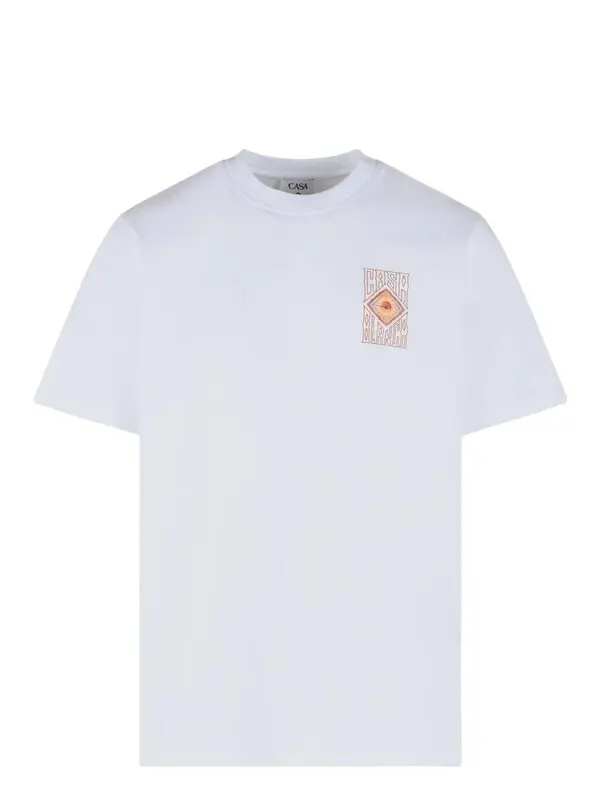 Casablanca Short-sleeved T-shirt - White