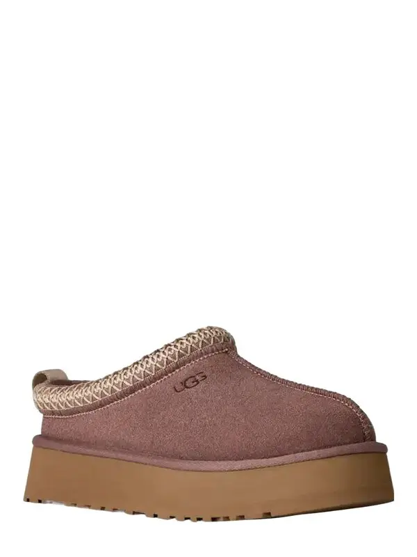 UGG Round Toe Platform Mules - Brown
