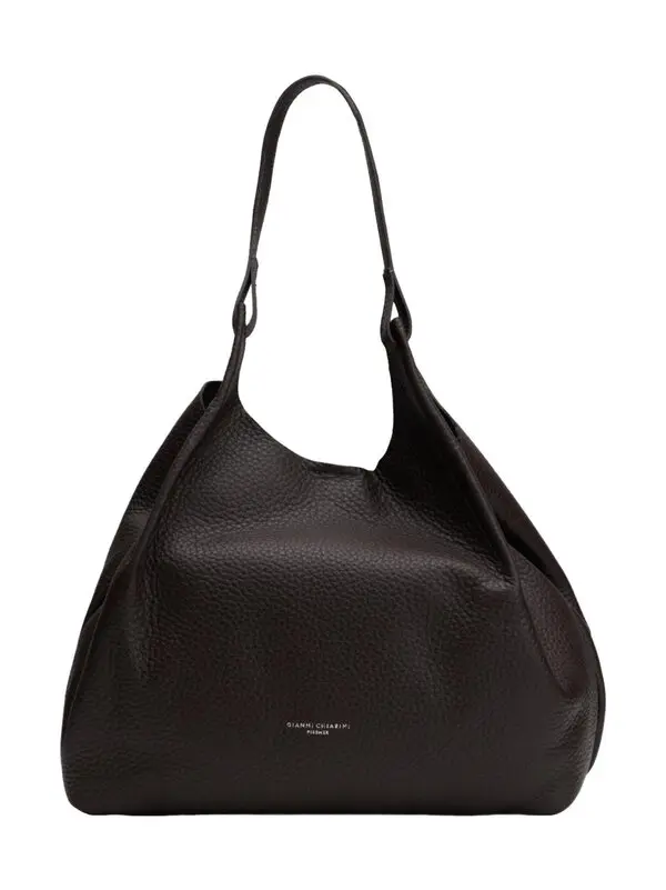 GIANNI CHIARINI Dual-handle Shoulder Bag - Espresso