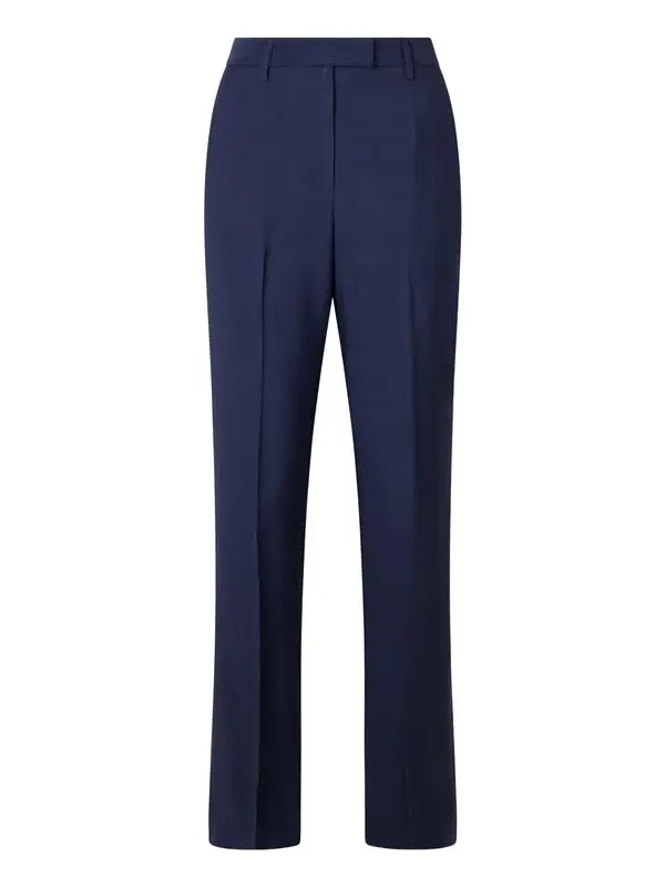 KALLMEYER Mid-rise Straight-leg Pants - Blue
