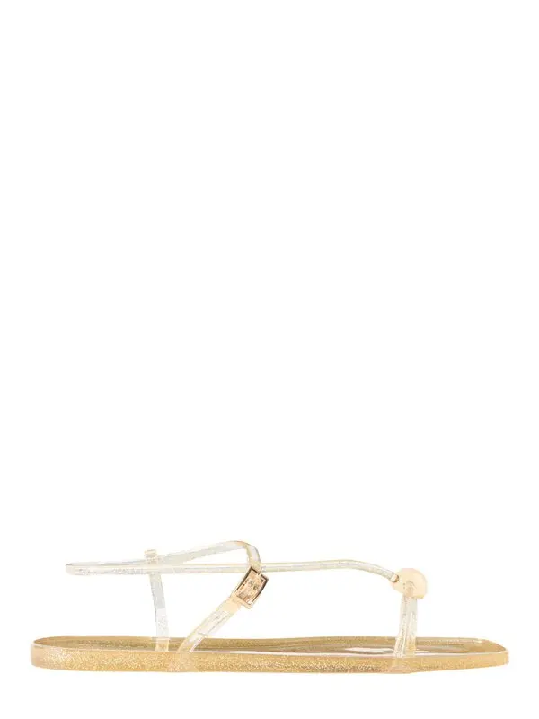 LOEFFLER RANDALL Dana Pvc Glitter Sandals - No