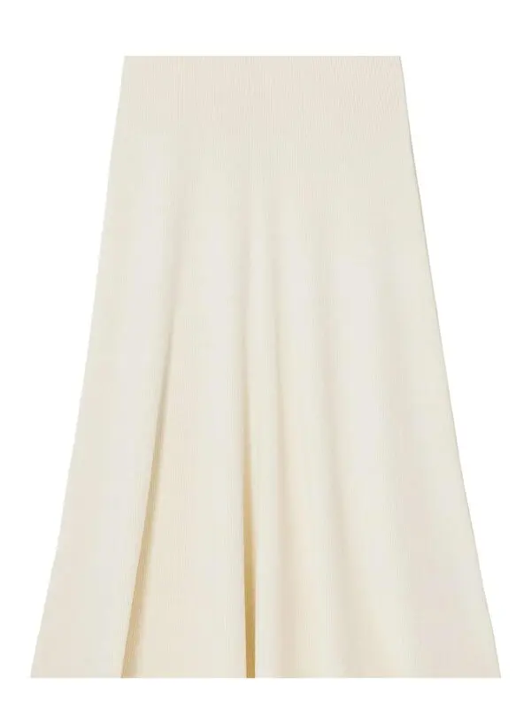 Proenza Schouler Striped Knitted Midi Skirt - No