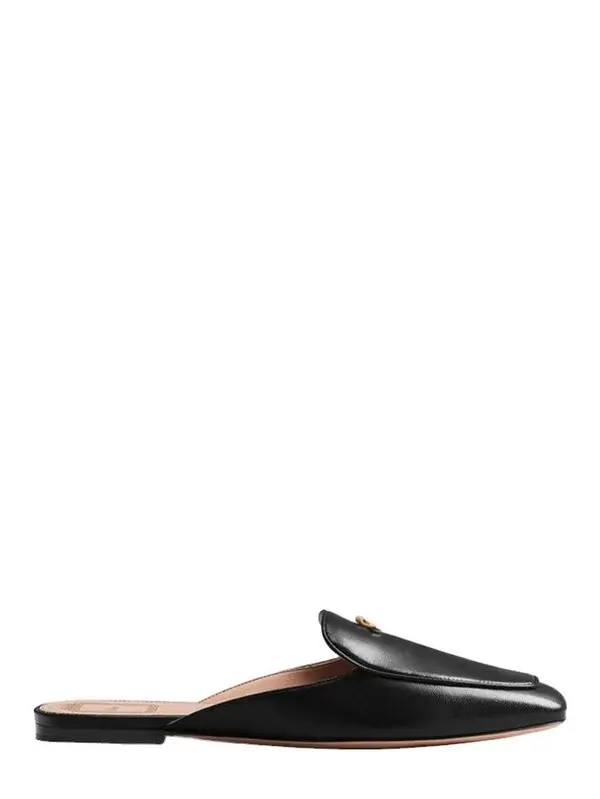 Dior Baby Bow Mules - Black