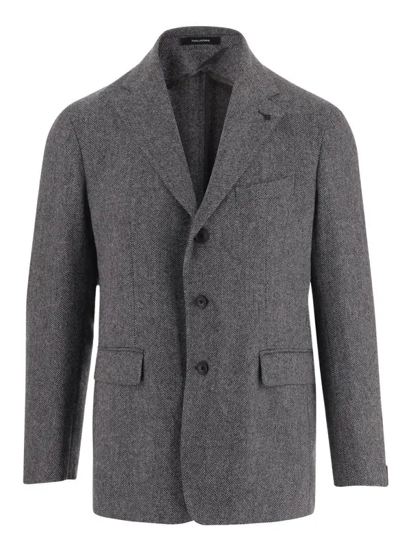 Tagliatore Long-sleeve Blazer - Black