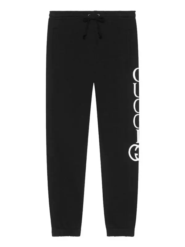 Gucci Printed Sweatpants - Black
