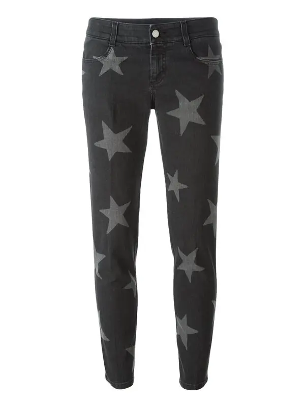 Stella McCartney Skinny Boyfriend Jeans - Black