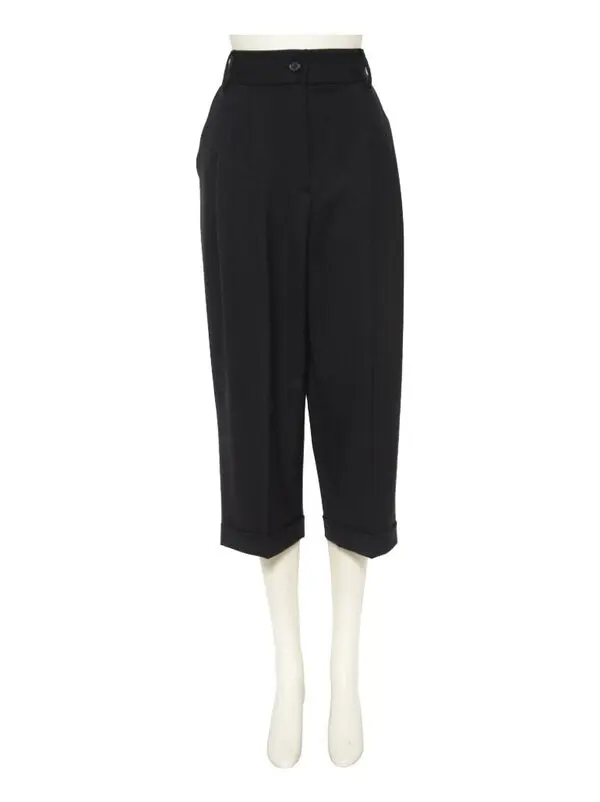 Dolce & Gabbana Logo Casual Pants - Black
