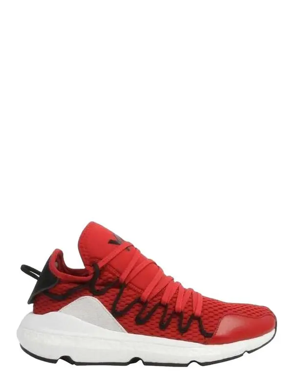 Y3 Kusari Lace-up Sneakers - Red