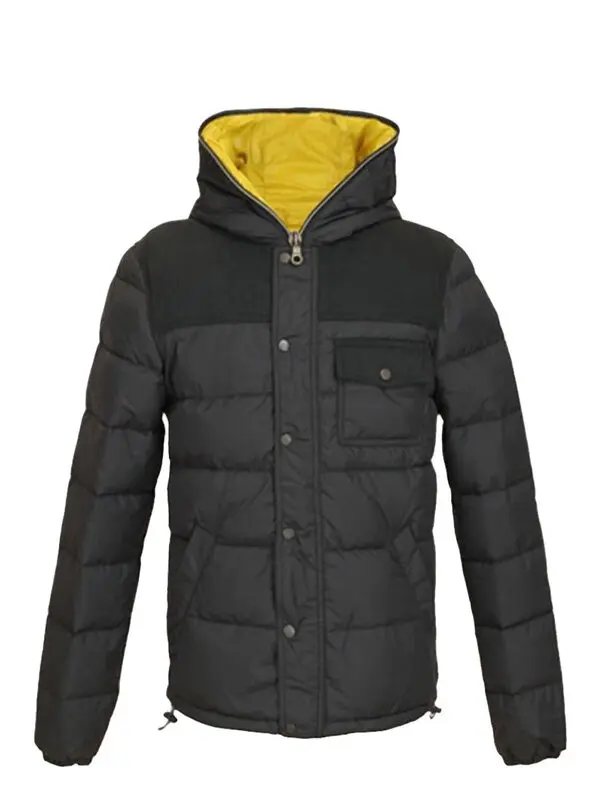 Duvetica Hooded Quilted Jacket - Black