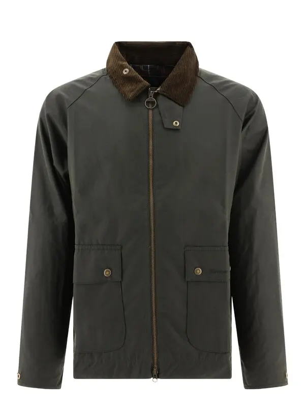 Barbour Long-sleeved Casual Jacket - Green