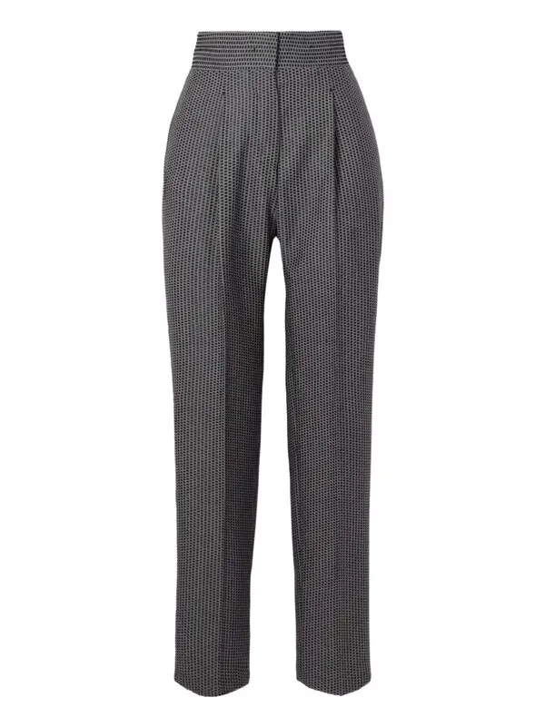 Giuliva Heritage Cigarette Suit Trousers - Black
