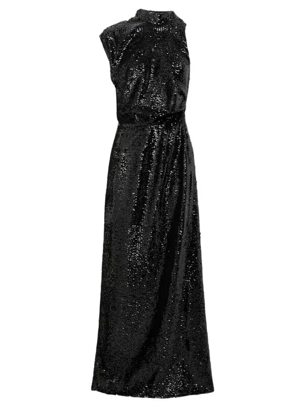 EMILIA WICKSTEAD Long Evening Gown - Black