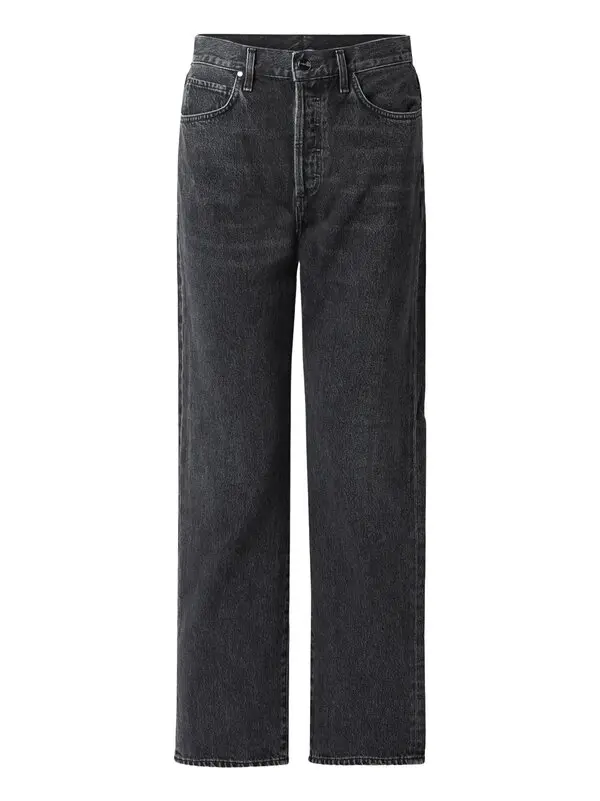 GOLDSIGN Myra High-rise Straight-leg Organic Jeans - No