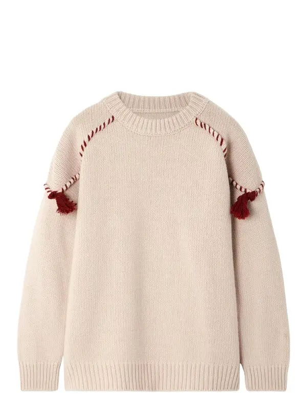 FORTELA Wool And Cashmere-blend Sweater - Nude
