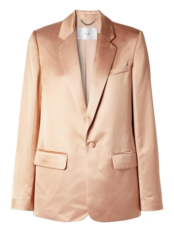 A.L.C. Dakota Satin Blazer - No