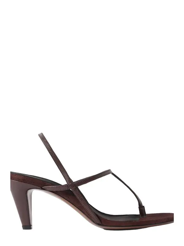 NEOUS Arneb Leather Slingback Sandals - Brown
